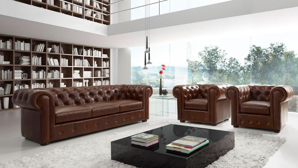 sofa-lord-sillon-lord-chester-cuero | Muebles Zhar